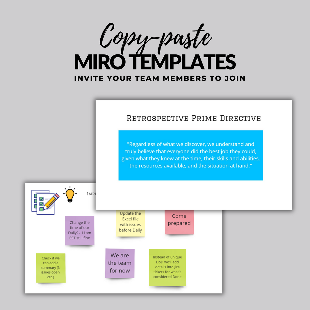 Agile Retrospective Facilitation Guides - Templates & Instructions ...
